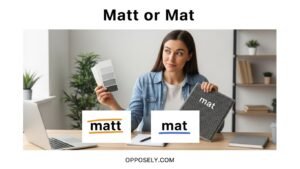 Matt or Mat: Meaning, Examples, and Usage Tips